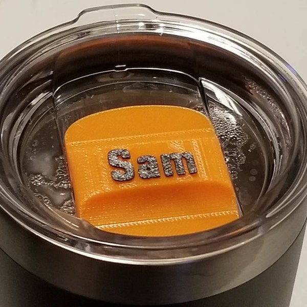 Tumbler Slider 3D Printed Custom Magnetic Slider for Magnetic Tumbler ...