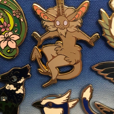 Imp Cryptid Hard Enamel Pin Kawaii Impy Goblin - Etsy