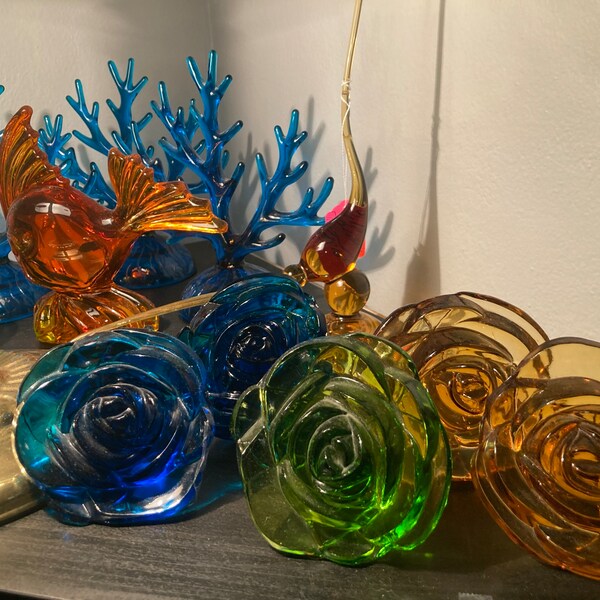 Vintage Swag Lamp, Yellow Floral Swag Lamp, Ornate Metal Swag Light ...