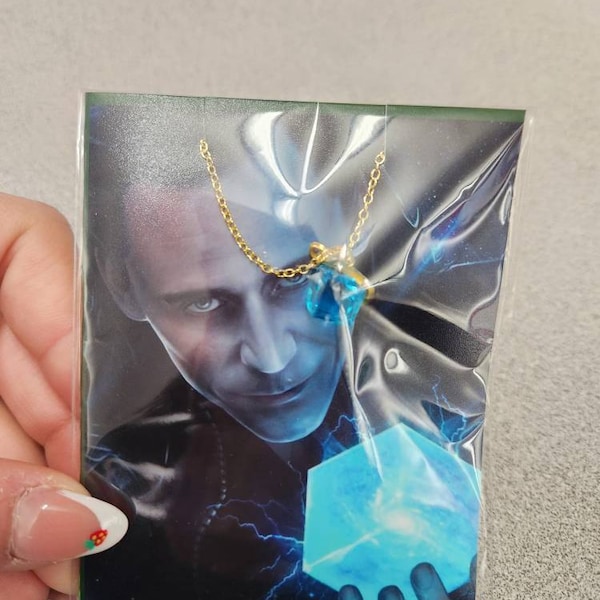 Loki Inspired Tesseract Pendant Necklace - Etsy