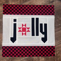 DIGITAL Pattern: Jolly Mini Quilt (wall Hanging or Pillow) - Etsy Canada