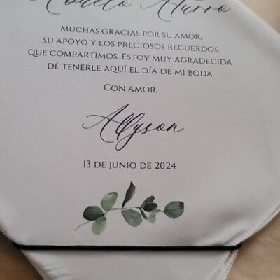SPANISH Mother of the Bride Gift, Father of the Bride Gift, Wedding ...