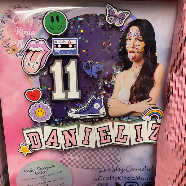 Mercat Gabby Cat Playhouse Inspired Custom Cake Topper - Etsy