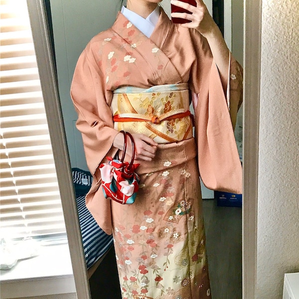 Sale! 11 Items Starters Kimono Kitsuke Set Japanese Kimono Dressing ...