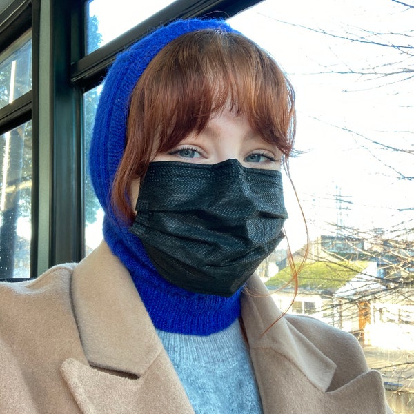 4 Styles* Knitted Fashion Balaclava, Knitted Hat, Mohair Hat, Winter ...