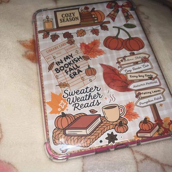 Kindle Insert, Fall Kindle, Kindle Case Insert, Fall Girl, Romantasy ...