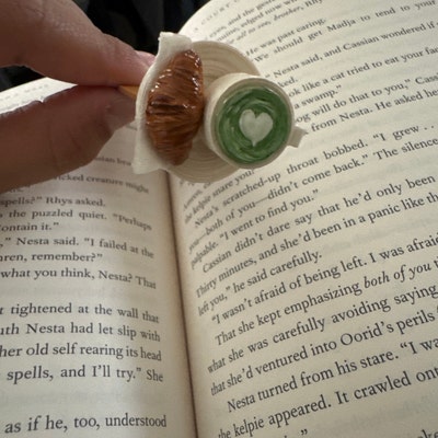 Bookmark Breakfast Plate Bookmark / Food Bookmark / 3D Bookmark /gift ...