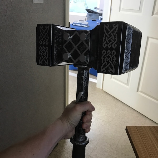 Viking Sledgehammer "gungnir" Mjolnir Norse Crossfit Warhammer Odin ...
