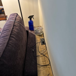 Hidden Sofa Table or Tray With Outlet - Etsy