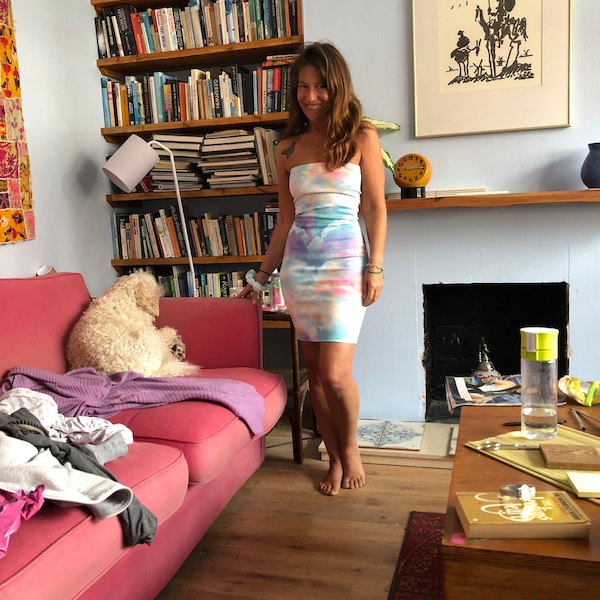 Green Strawberry Tank Top - Handmade Ribbed Sleeveless Shirt ...