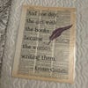 Is This a Kissing Book?; Princess Bride; Dictionary Print; Page Art ...