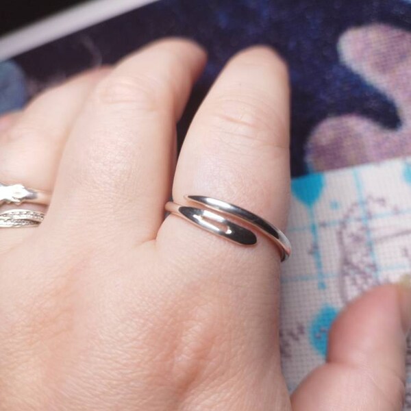 Silver Sewing Needle Ring - Etsy