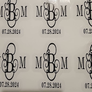 Custom White Ink Clear Stickers, White Ink Transparent Stickers ...