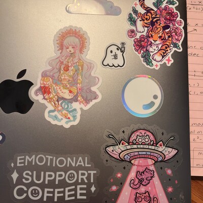 Alien Abduction Transparent Sticker - Etsy