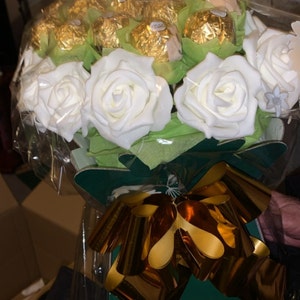 Ferrero Rocher Green Butterfly Chocolate Bouquet Any Ocassion - Etsy