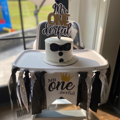 Mr Onederful Cake Topper, Mr One Derful, Smash Cake Topper, First ...