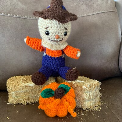 Scarecrow Crochet Pattern - Etsy