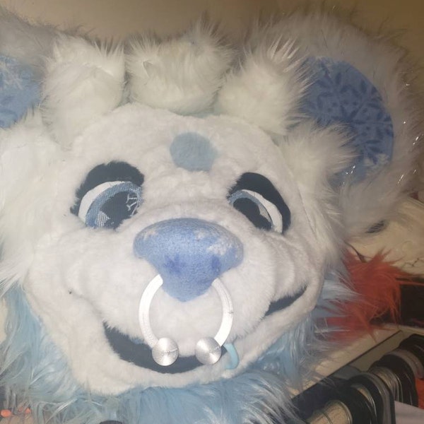 Fursuit Piercings! Rings and Studs! - Etsy