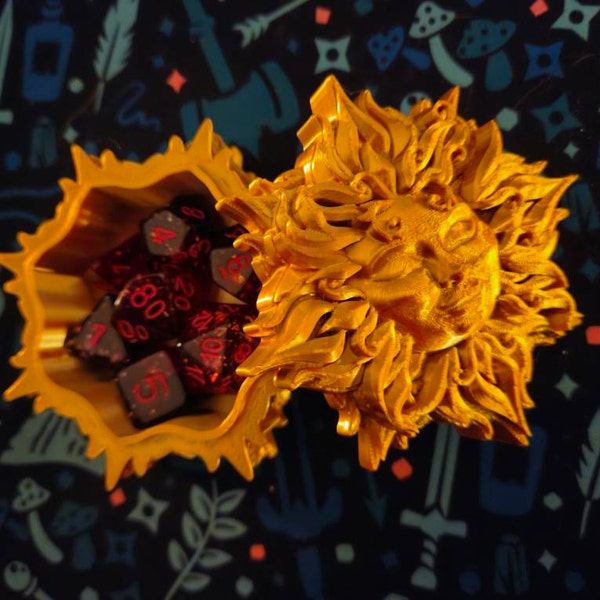 Celestial Dice Box - Securely Store Dice and Jewelry in a Magical ...