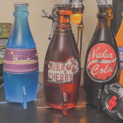 Nuka Cherry rocket Bottle Edition - Etsy