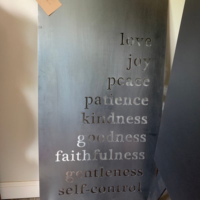 Fruits of the Spirit Wall Decor - Etsy