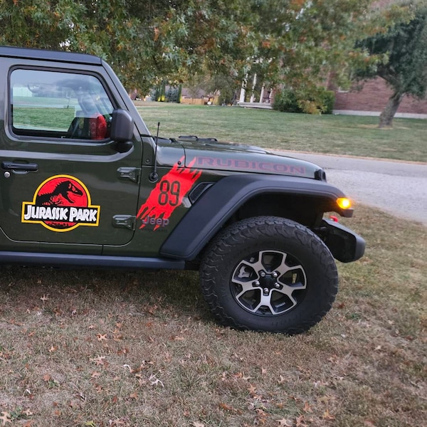 Mountain Forest Landscape Decal Compatible for Jeep SUV Truck Car ...