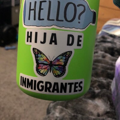 Hija De Inmigrantes Sticker, Inmigrante Sticker, Migration Sticker ...