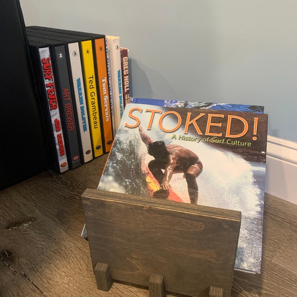 Handcrafted Bookends | Bookshelf | Book Display | Desktop Book Holder ...