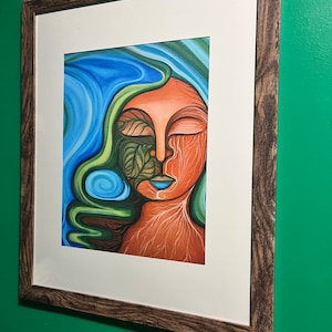 Atabey Taino Goddess Original Painting Taino Symbol of Puerto Rico ...