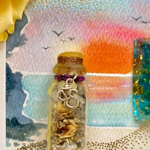Elemental Altar Jar Set of 4, Fire Earth Air Water - Etsy UK
