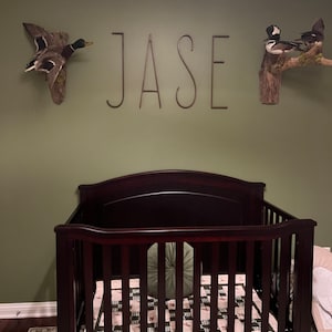 Wooden Letters for Nursery Décor and Personalized Baby Name Sign and ...