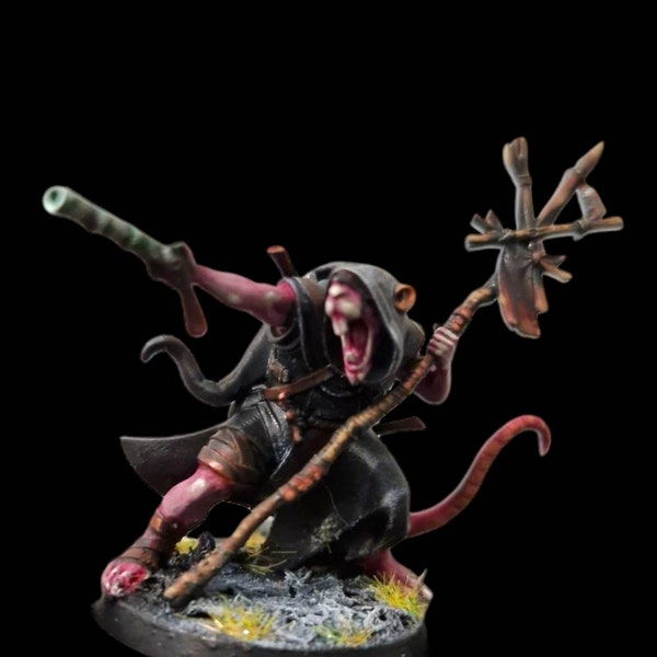 Ratfolk 3d Printed Miniatures by Manuel Boria for Tabletop Rpgs ...