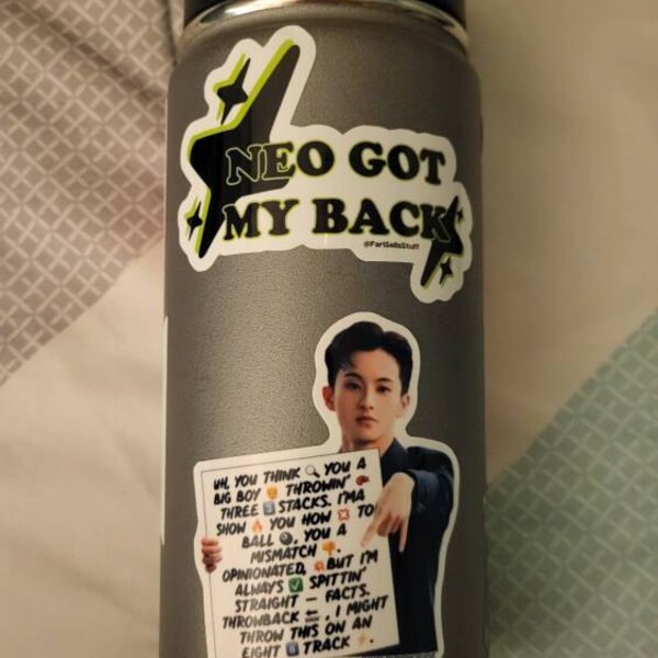 Mark Lee NCT 127 “braids” Sticker - Etsy