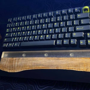 CALDERA Mechanical Keyboard Mechanical Keyboard 60% Keyboard Case Wood ...
