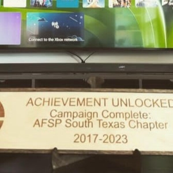 Achievement Unlocked Custom Achievement Sign Nerdy Gift for Him Gamer ...
