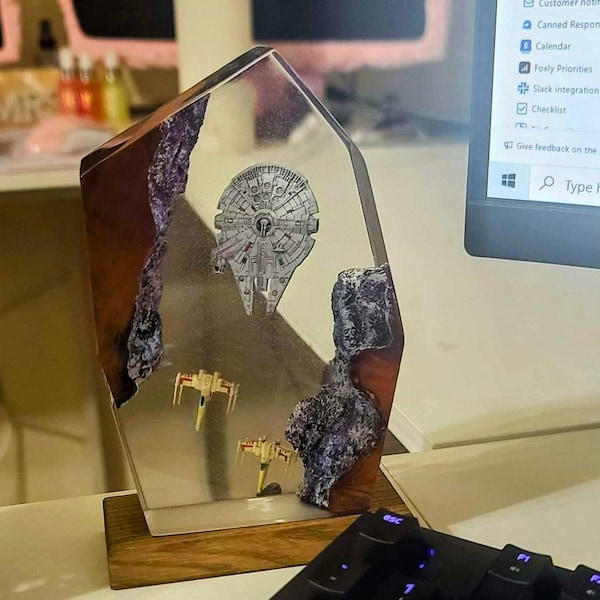 Turtles & Driver Epoxy Resin Night Light - Unique Gift for Ocean Lovers ...