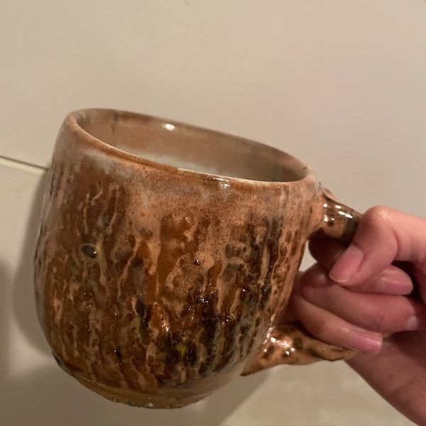 Tree Bark Mugs With Various Sizes. Handmade and Hand-carved ...