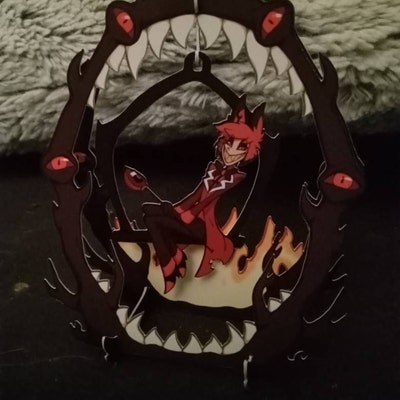 Alastor Hazbin Hotel Paper Craft Standee - Etsy