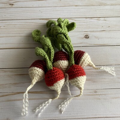 RADISH Crochet Pattern for Beginners - Etsy