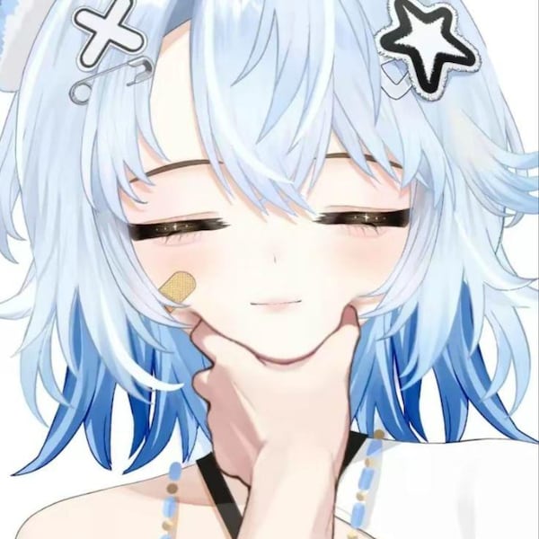 Live2dmodel Snow Leopard [premade Vtuber Model/fully Rigged/ready to ...