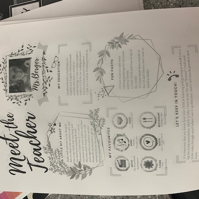 Meet the Teacher Editable Template, Back to School Welcome Letter ...