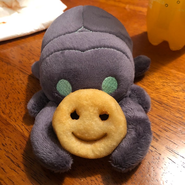 Stag Beetle Plush – Handmade Minky Bug Plushie, Colorful Coleoptera ...