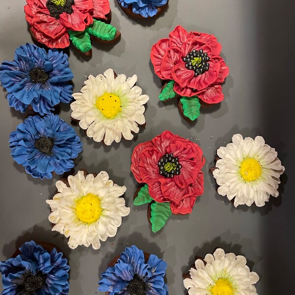 Icing Transfer Sheet 5 Sizes, Valentine's Day Cookie XO XO Royal Icing ...