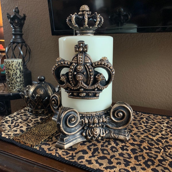 Large Crown Candle Pin - Etsy