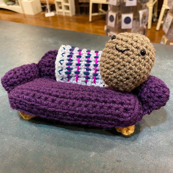 Amigurumi Crochet Couch Potato Pattern (PDF Pattern) - Etsy