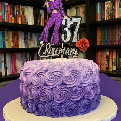 Selena Quintanilla Cake Topper, Selena Inspired Cake Decor, Selena ...