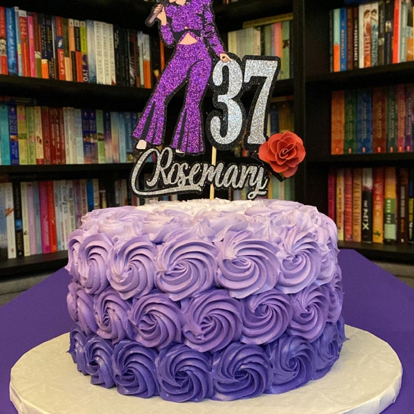 Selena Quintanilla Cake Topper, Selena Inspired Cake Decor, Selena ...