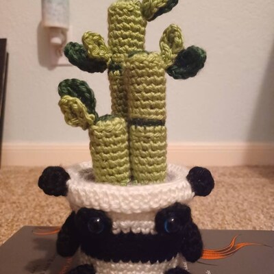 PATTERN: Lucky Bamboo Crochet PDF ONLY Amigurumi Bamboo Crochet Pattern ...