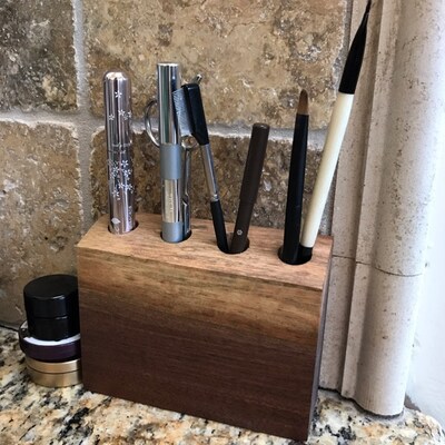 Mini Butcher Block, Salvaged Black Walnut Chopping Block, Cutting Board ...