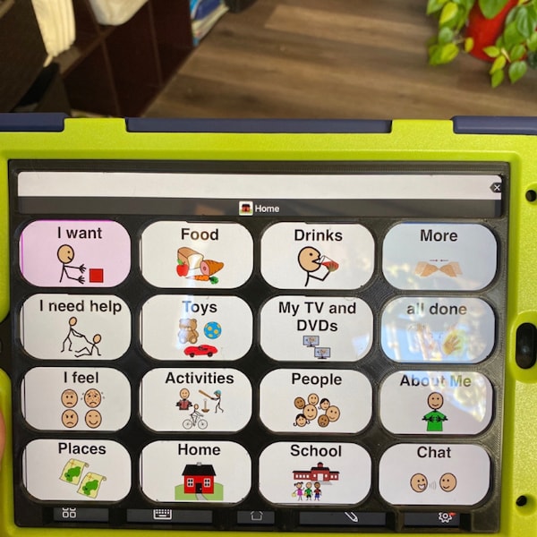 IPad 10.9 (10/11th Generation) AAC Keyguard for Seymac Case (lamp Words ...